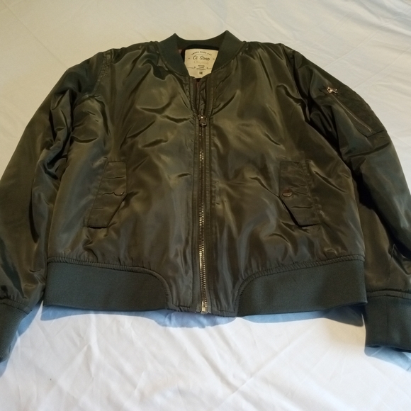 Ci Sono | Jackets & Coats | Ci Sono Olive Bomber Jacket | Poshmark